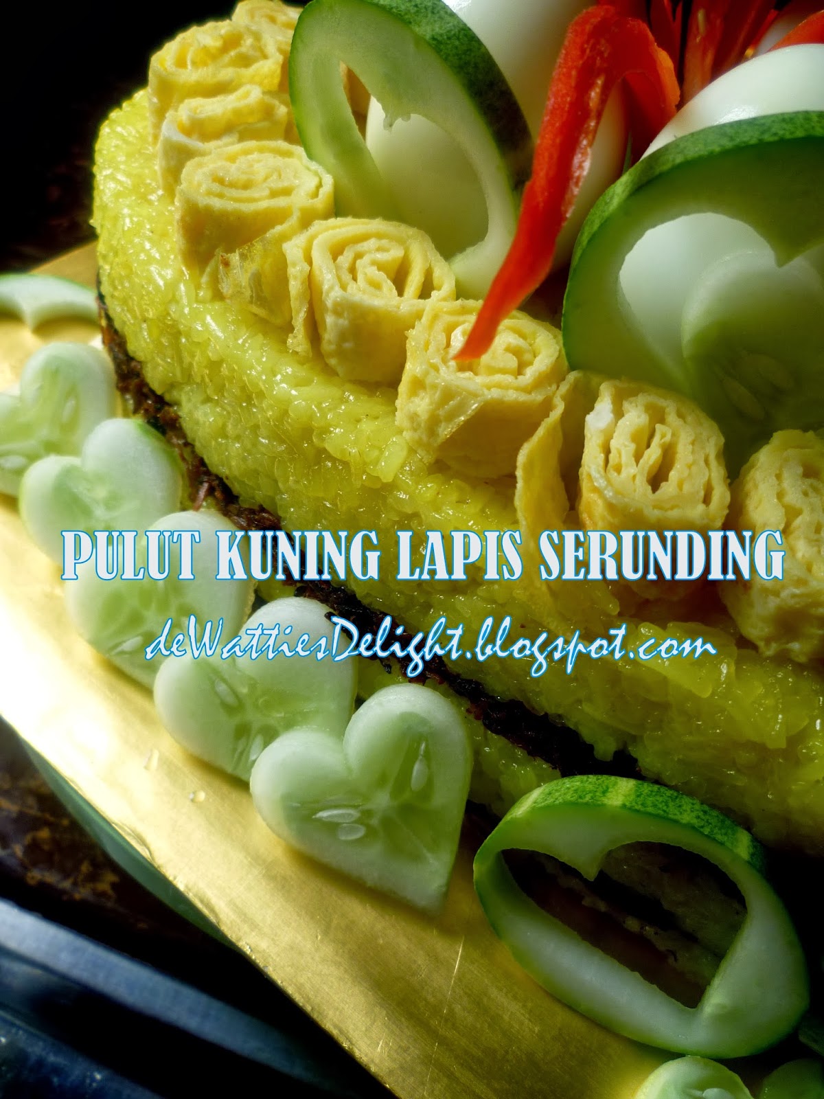 Wattie's HomeMade: Pulut Kuning Lapis Serunding