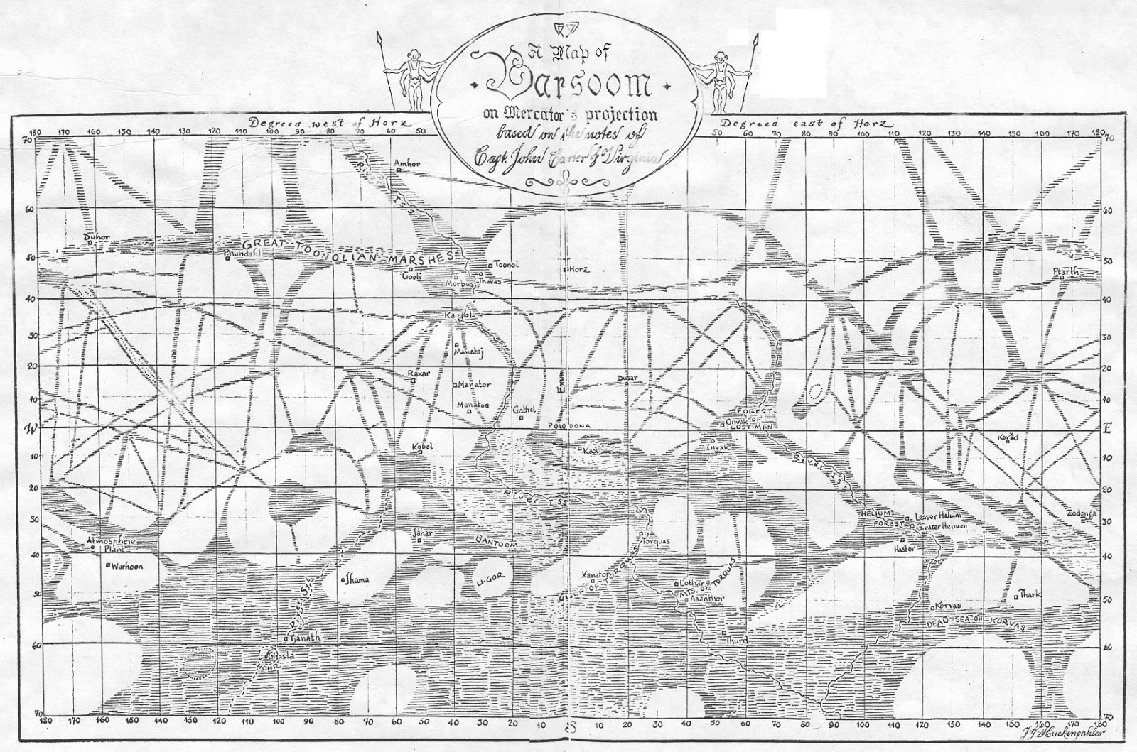 Maps of barsoom - polizmis