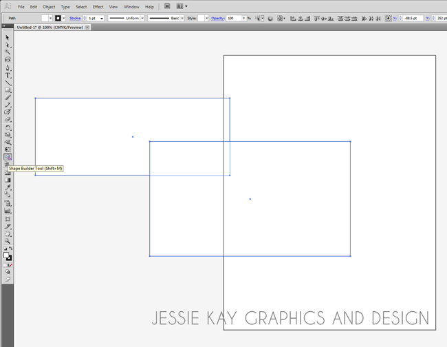 Jessie Kay Graphics and Design: Design Tips: The Shape Builder Tool