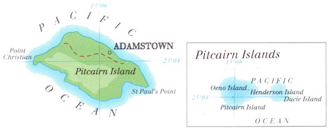 ISLAS PITCAIRN - MAPAS GEOGRÁFICOS DE PITCAIRN (REINO UNIDO) - Mundo ...
