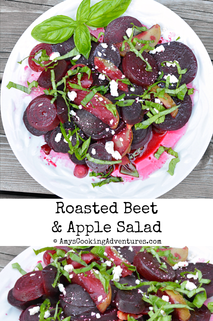 Roasted Beet & Apple Salad #appleweek