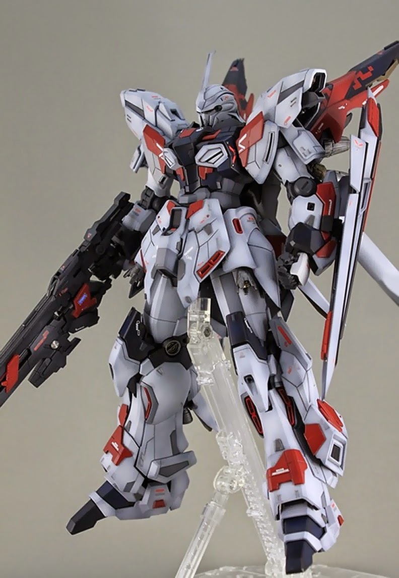 GUNDAM GUY: MG 1/100 Sinanju Prototype - Customized Build