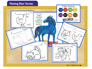 In The Teachers' Lounge: Painting Blue Horses