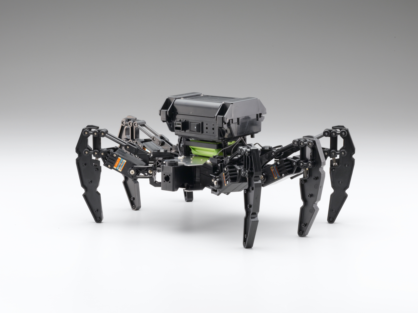 BIPED ROBOT NEWS JAPAN: KMR-M6, a New KONDO 6-Legged Robot Kit, will be ...