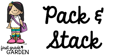 First Grade Garden: Daily Schedule - Morning Routine and Pack & Stack