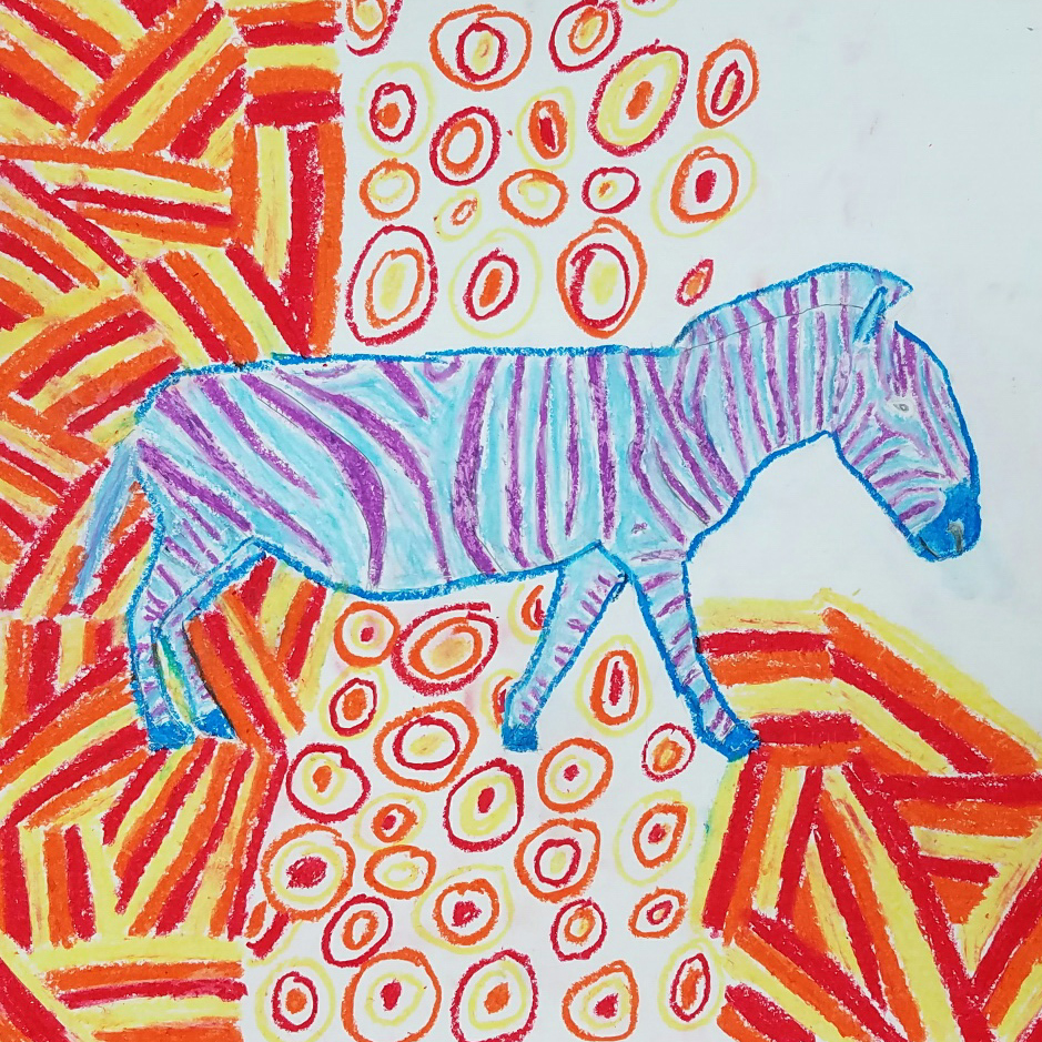 Jerdee's Art Classes: Animals in Art | Oil Pastel Project