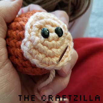 The Craftzilla: Free Mini Waddle Dee Crochet Pattern