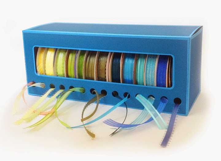 Jennifer Wambach Design and Illustration: Ribbon storage box assembly ...