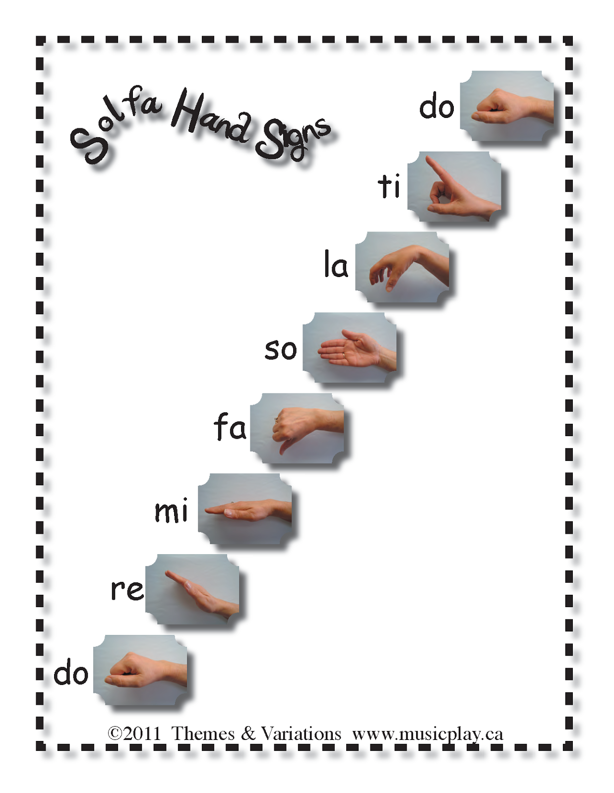 Solfege hand signs for chromatic scales - naress