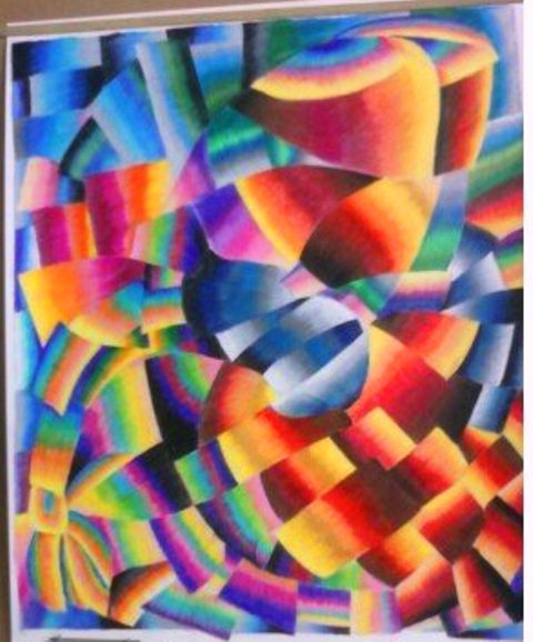 The Art and Writing of KF Mosca: Deconstructed Art Man. Cubism. Color ...