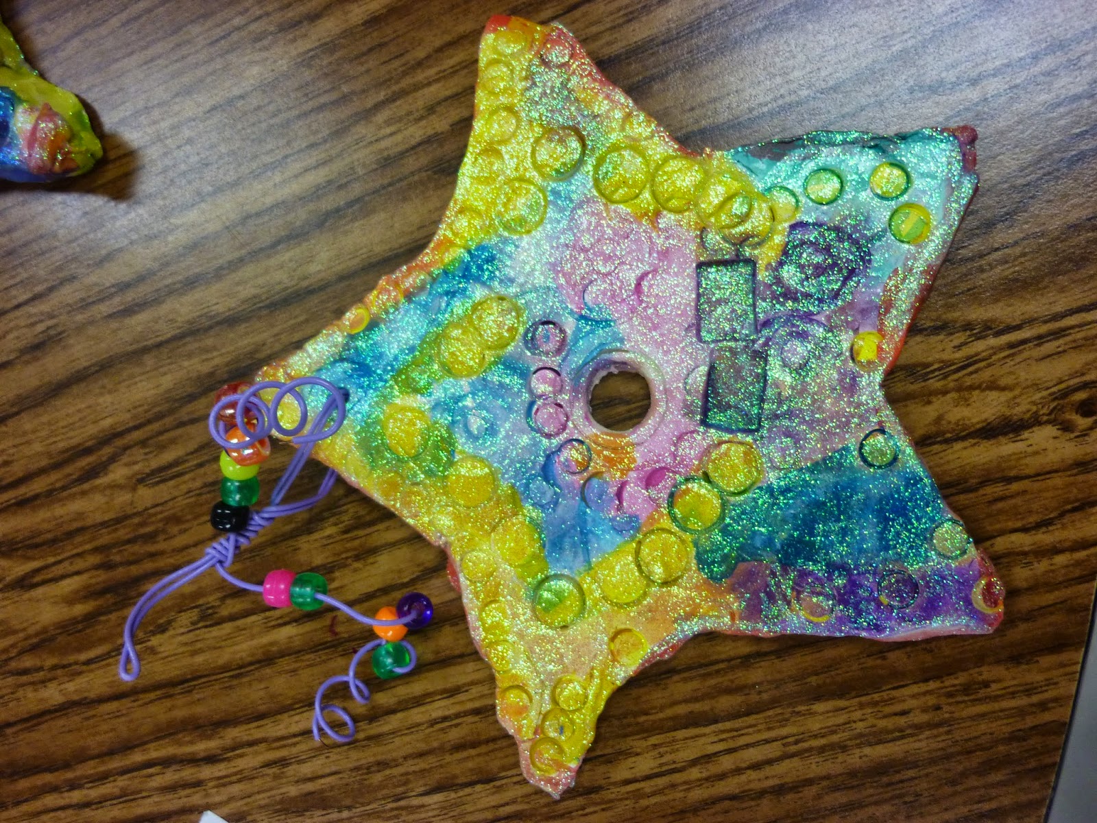 Mrs. Werner's Art Room: Kinder Clay Texture Stars