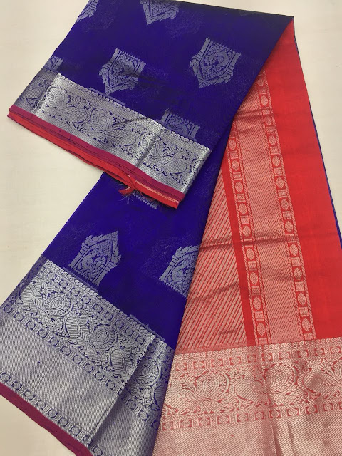 Kuppadam Pattu Sarees with Kanchi border