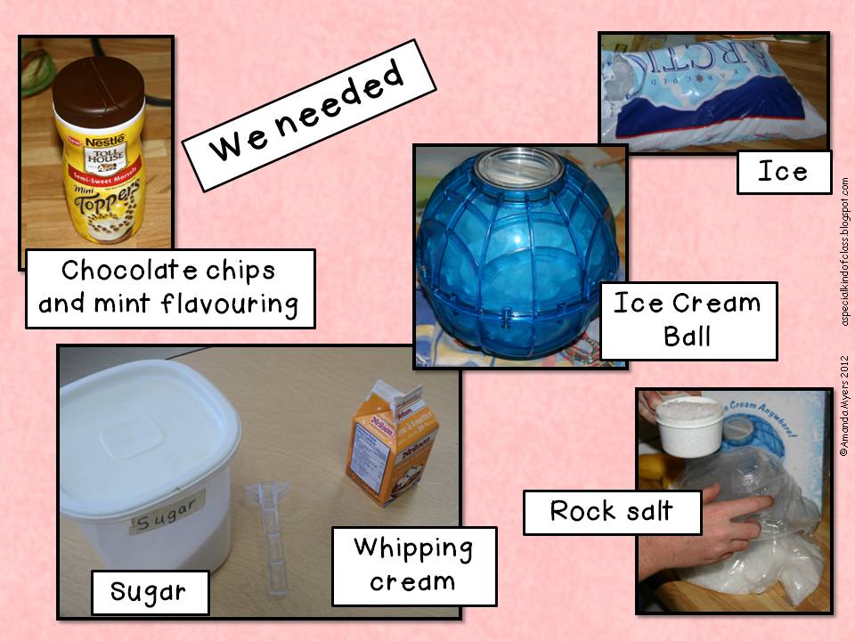 A special kind of class: How to Make Ice Cream, Freebie and Linky party