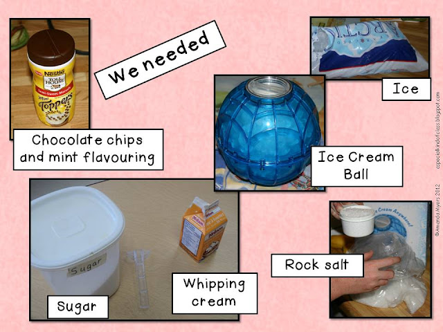A special kind of class: How to Make Ice Cream, Freebie and Linky party
