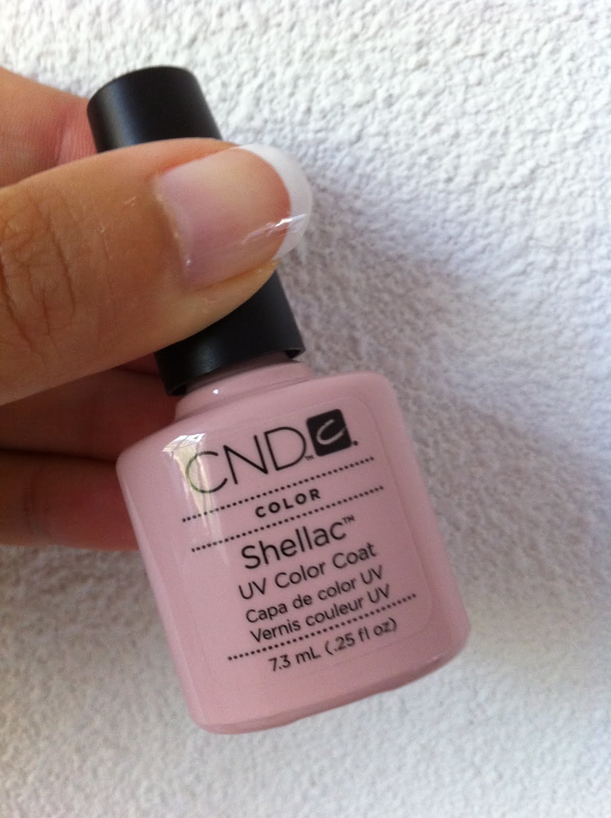 BeautyTalkNL: Shellac French Manicure met Shellac Clearly Pink en ...