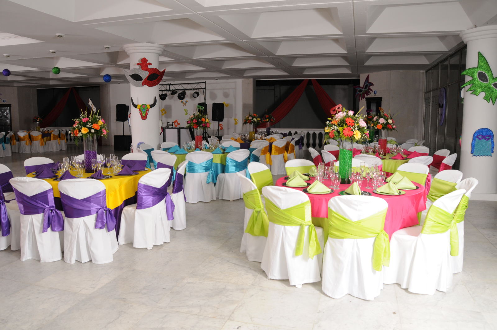 Decoración en eventos sociales - Parte 4