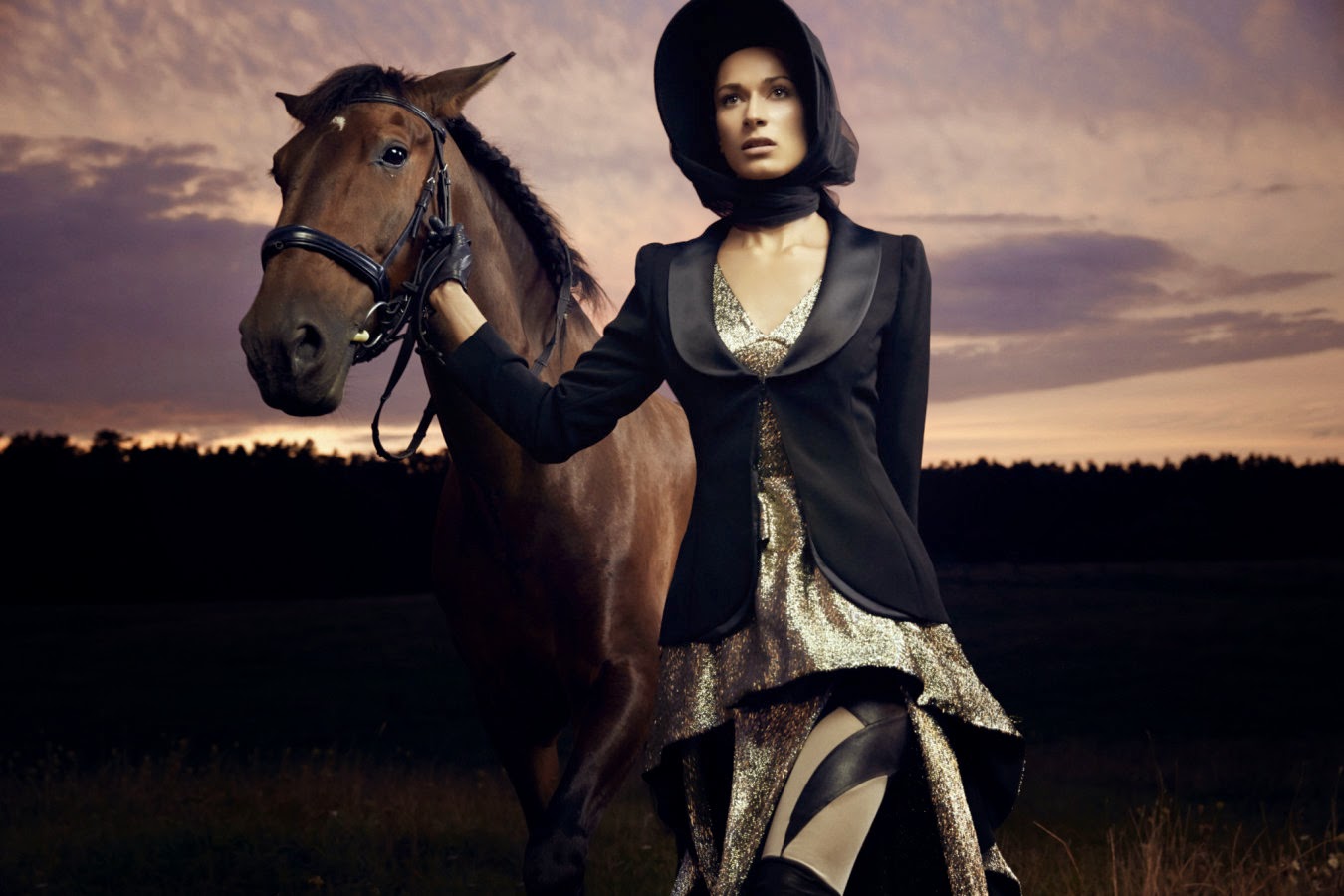 PNTM Cycle 4 9th Episode : Equestrian Fashion with a Horse Photo Shoot ...