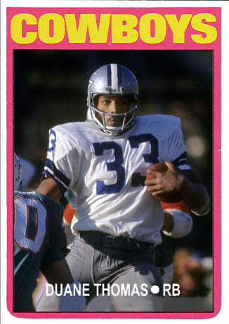 Celebration of Baseball Cards: Duane Thomas Cards That Never Were