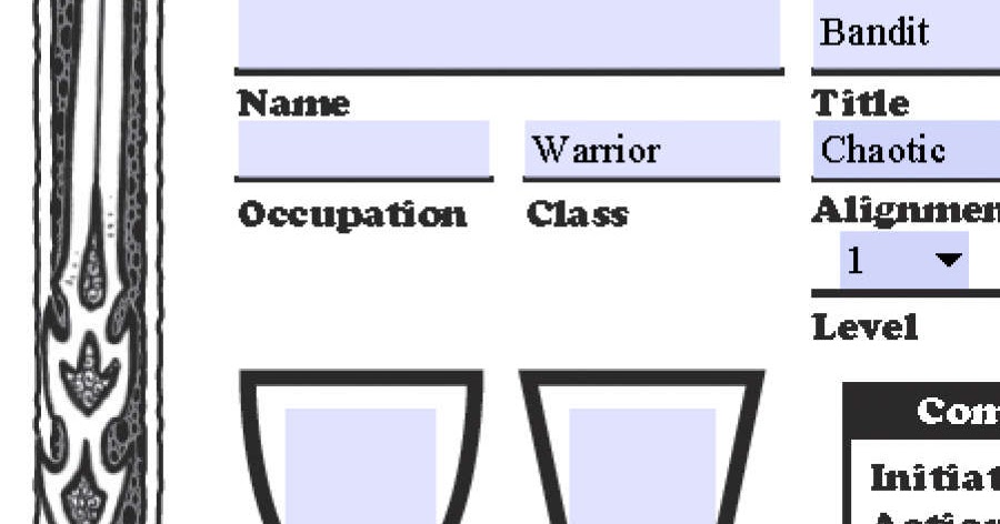 DCC Trove of Treasures: AutoFill Dungeon Crawl Classics Character Sheets