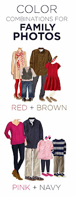 Create at Home: Color combinations for family photos