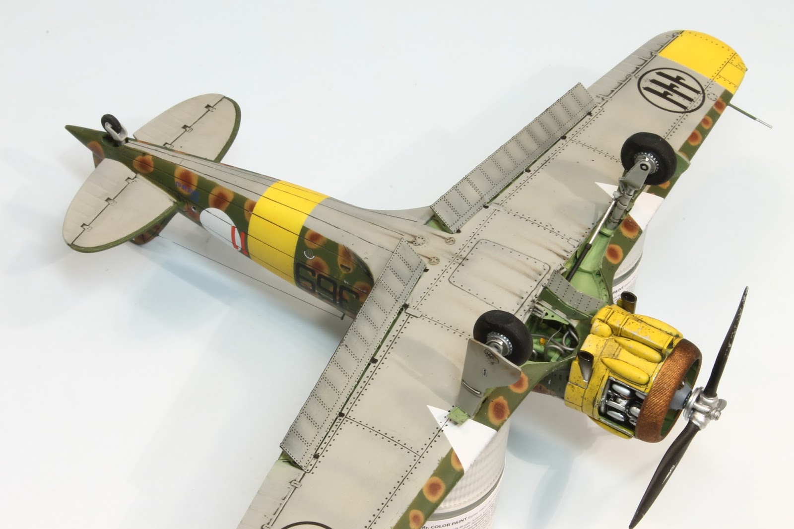Istvan Michalko's scale models: Macchi MC.200 Saetta - Tamiya, 1/48