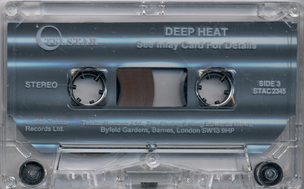tapes and tapes: VA - Deep Heat 1 (2 x Cassette Compilation) [1989]