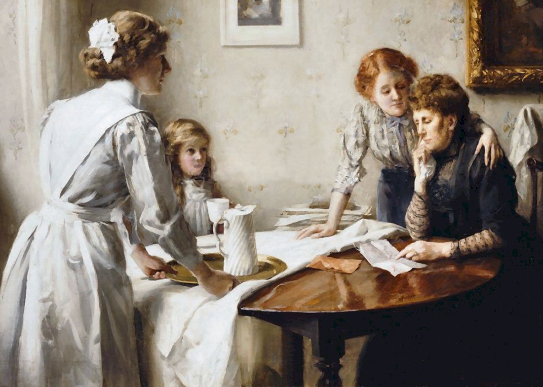 Thomas Benjamin Kennington | Victorian / Genre painter | Tutt'Art ...
