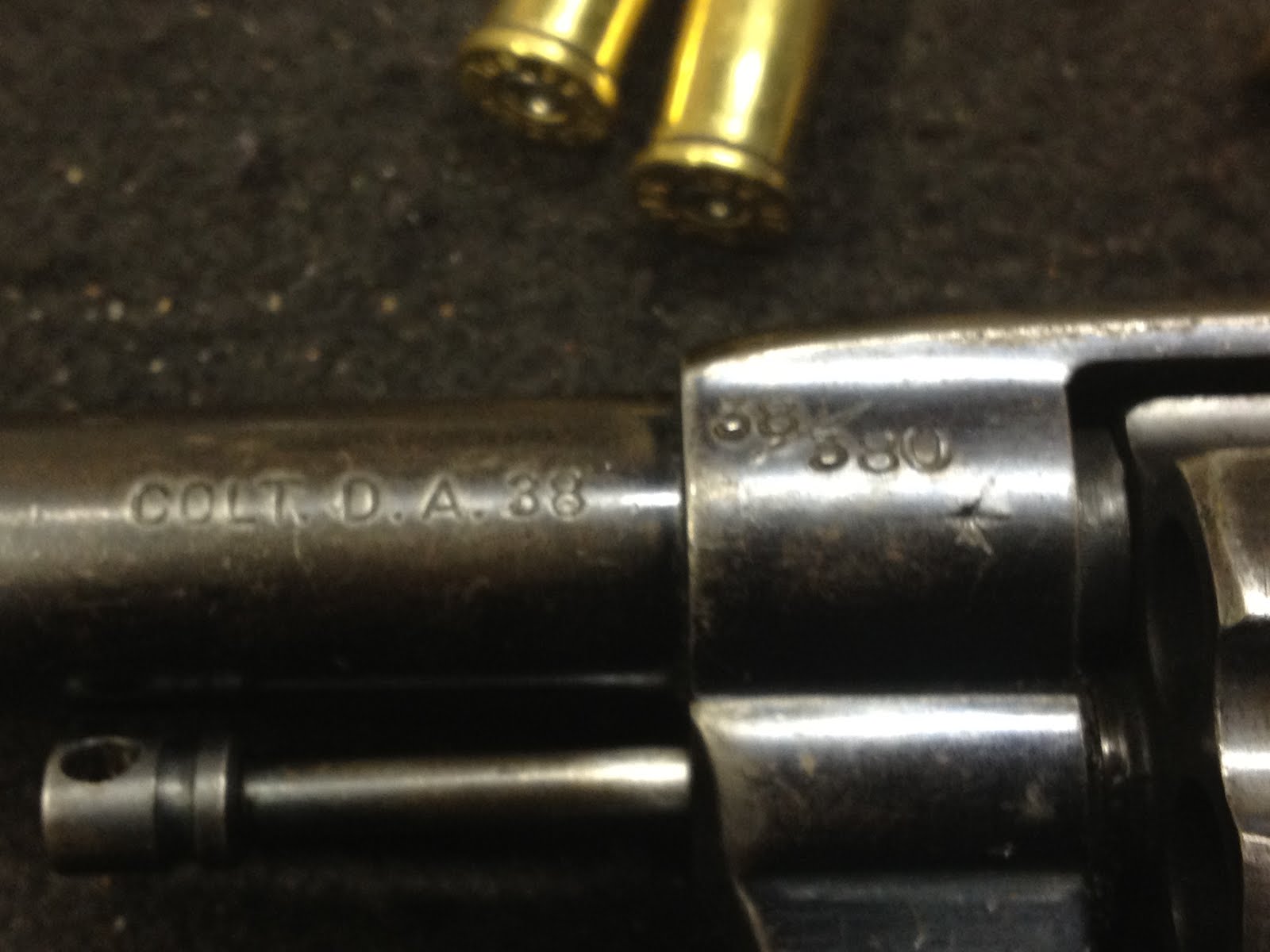 Curiosities that haven't killed me just yet: Colt D.A. 38 U.S. Army ...