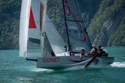Le Monofoil Gonet, un monocoque à foils sur le Léman : "C’est encore un ...