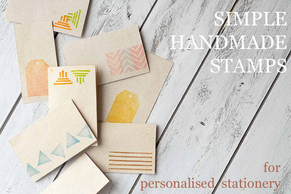 HANDMADE STAMPS FOR PERSONALISED STATIONERY | SAS does ...: HANDMADE ...