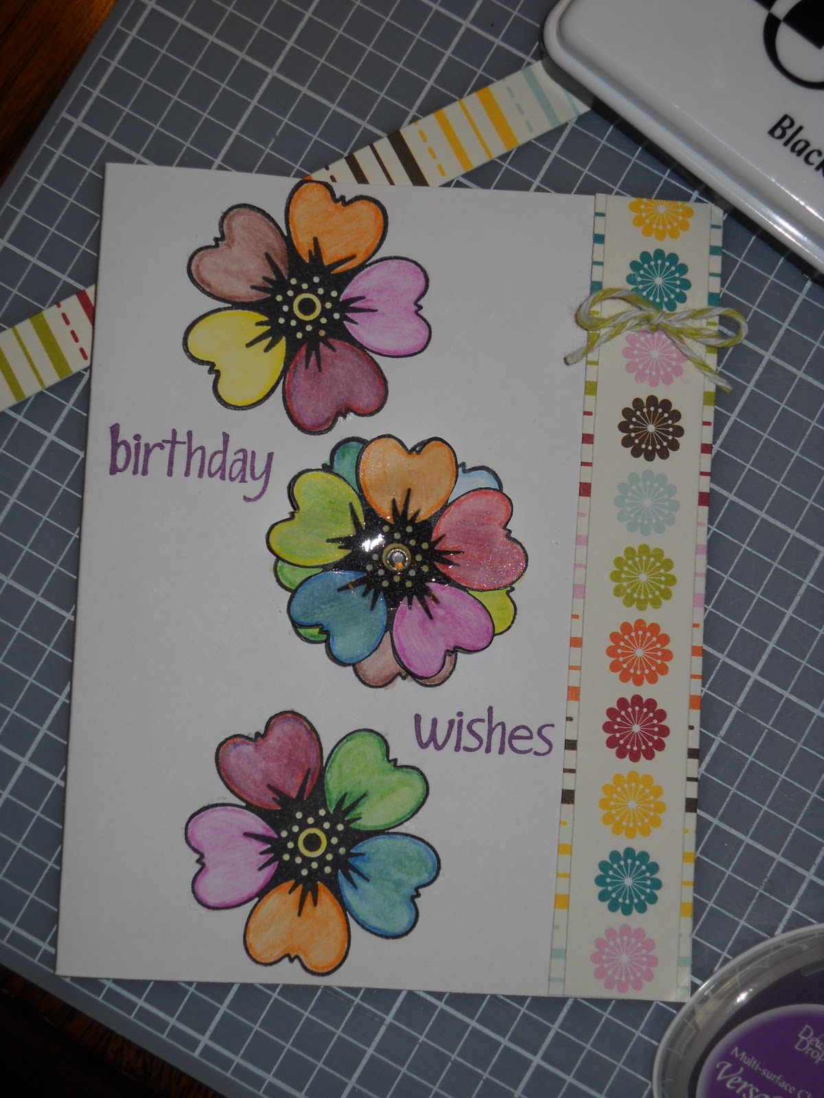 Lisa's Creative Niche: Colorful Card