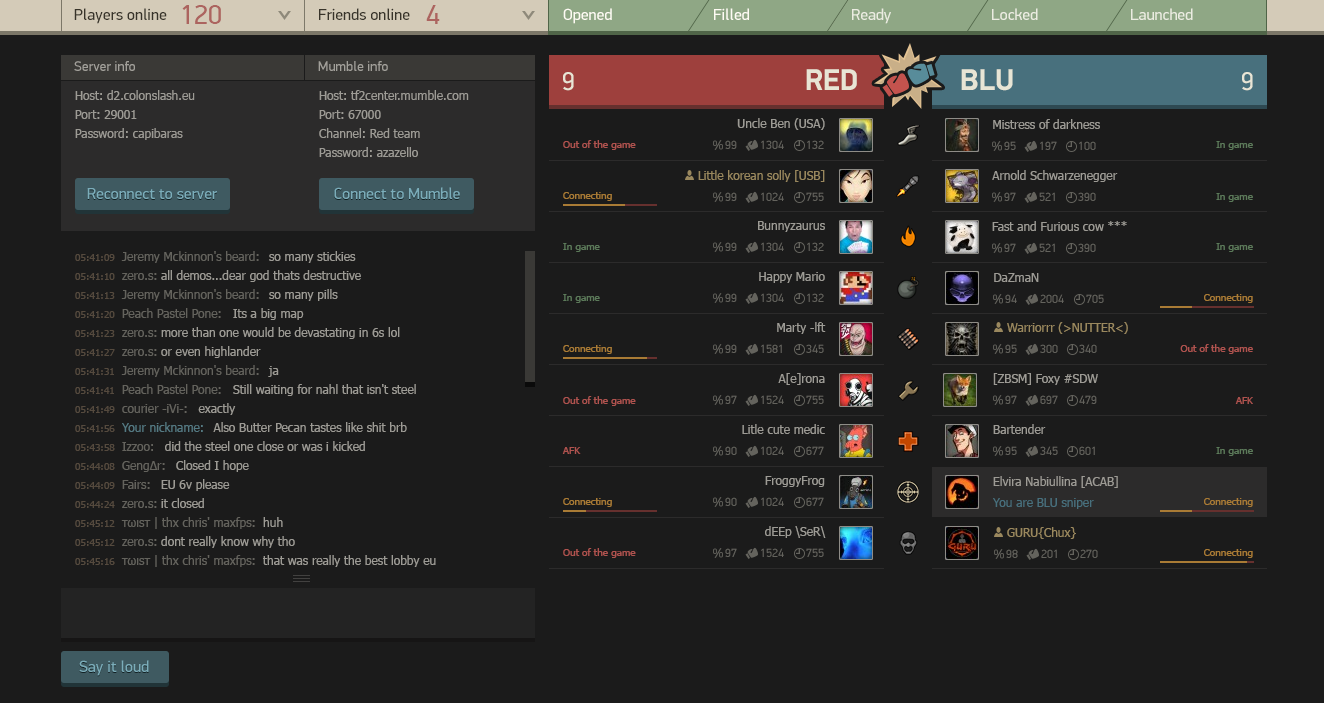 TF2 Center: August 2013