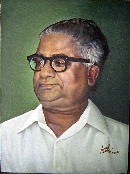 Oviyar Maruthi: Artist K. Madhavan