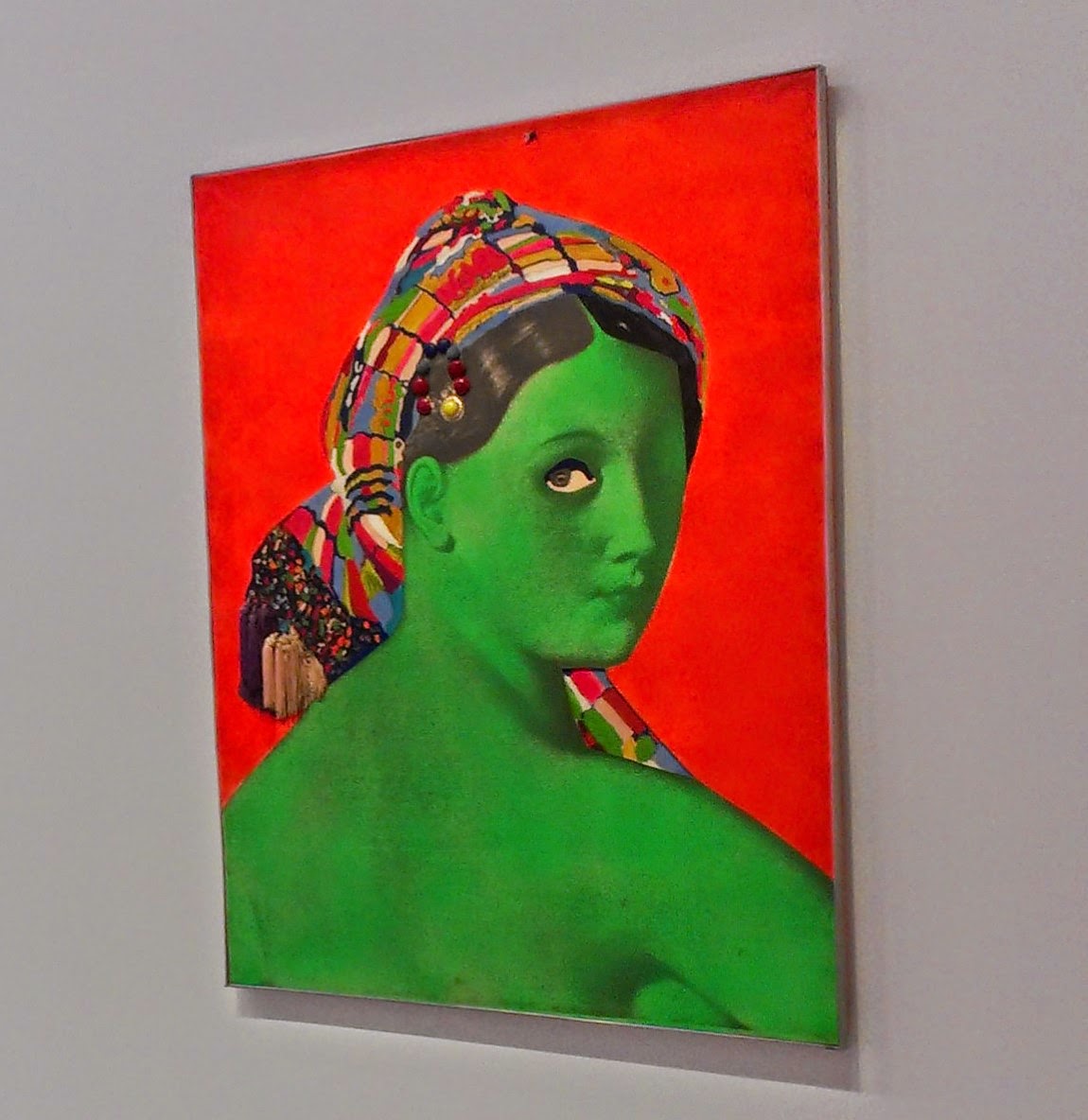 Parisian Walkways: Expo Martial Raysse au Centre Pompidou.