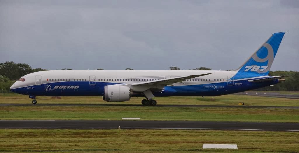 Far North Queensland Skies: Boeing 787-9 comes to town!