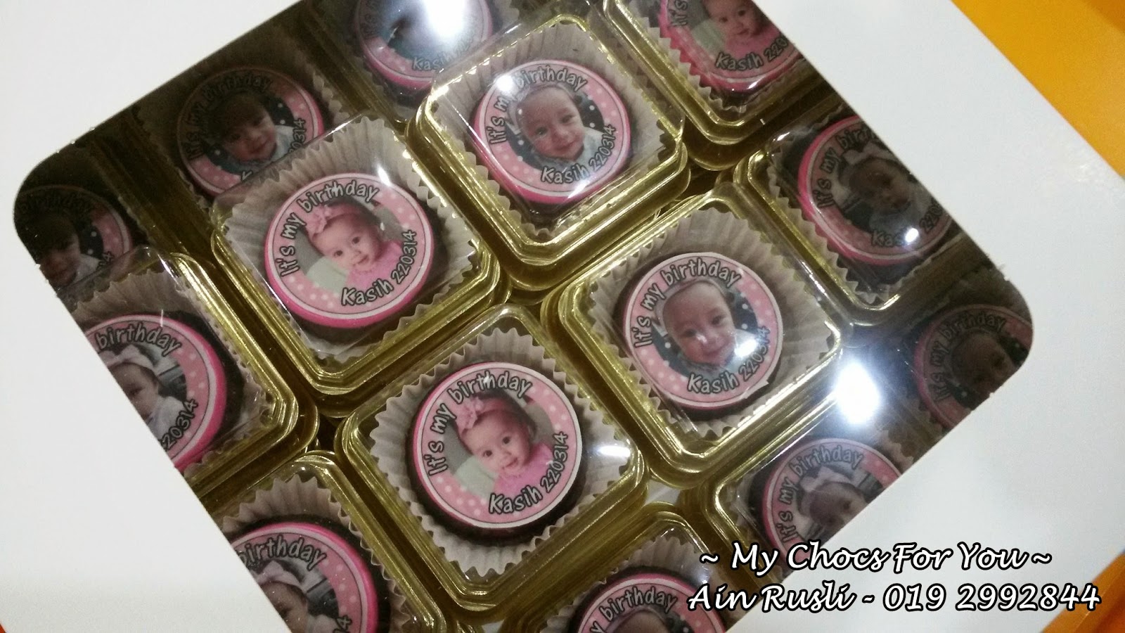 My Chocs For You.. ~: :: Oreo dengan custom edible image ::