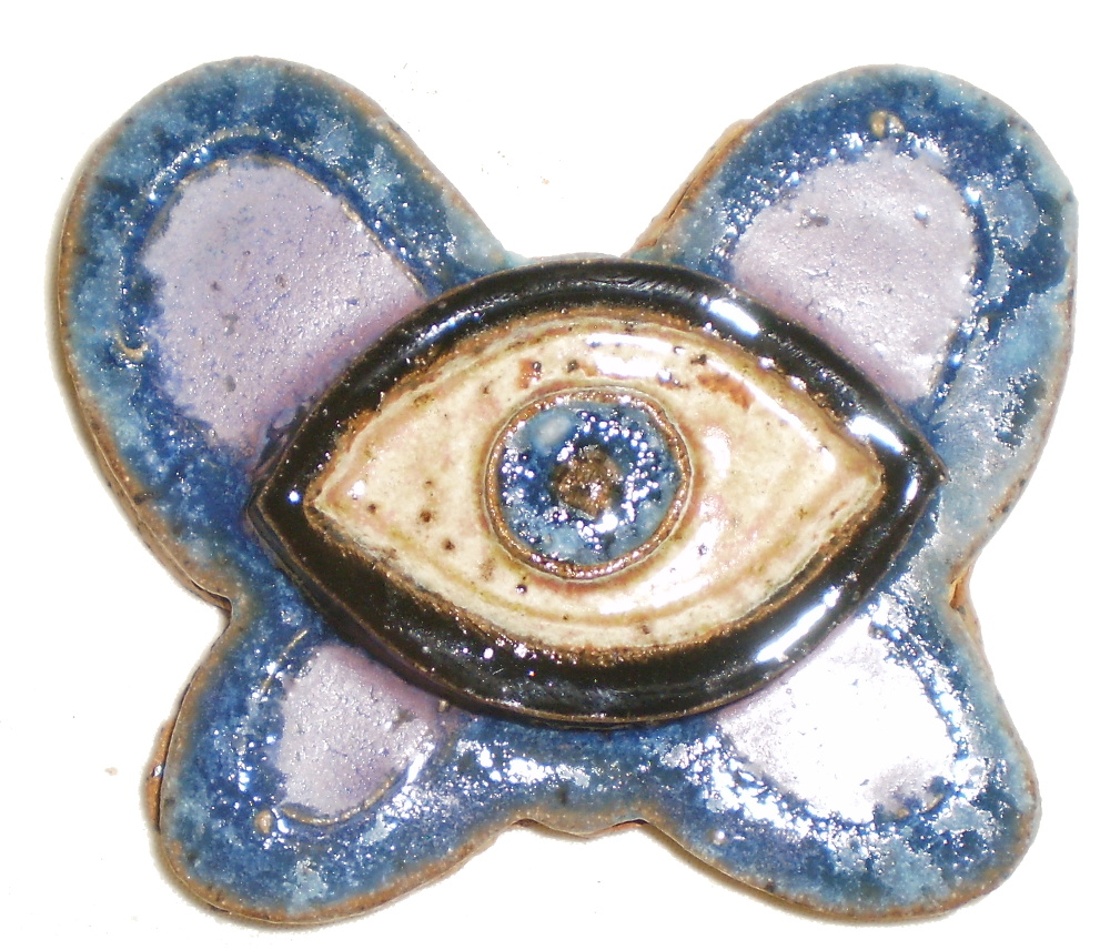 Aberrant Ceramics: Large Butterfly Eye Objects