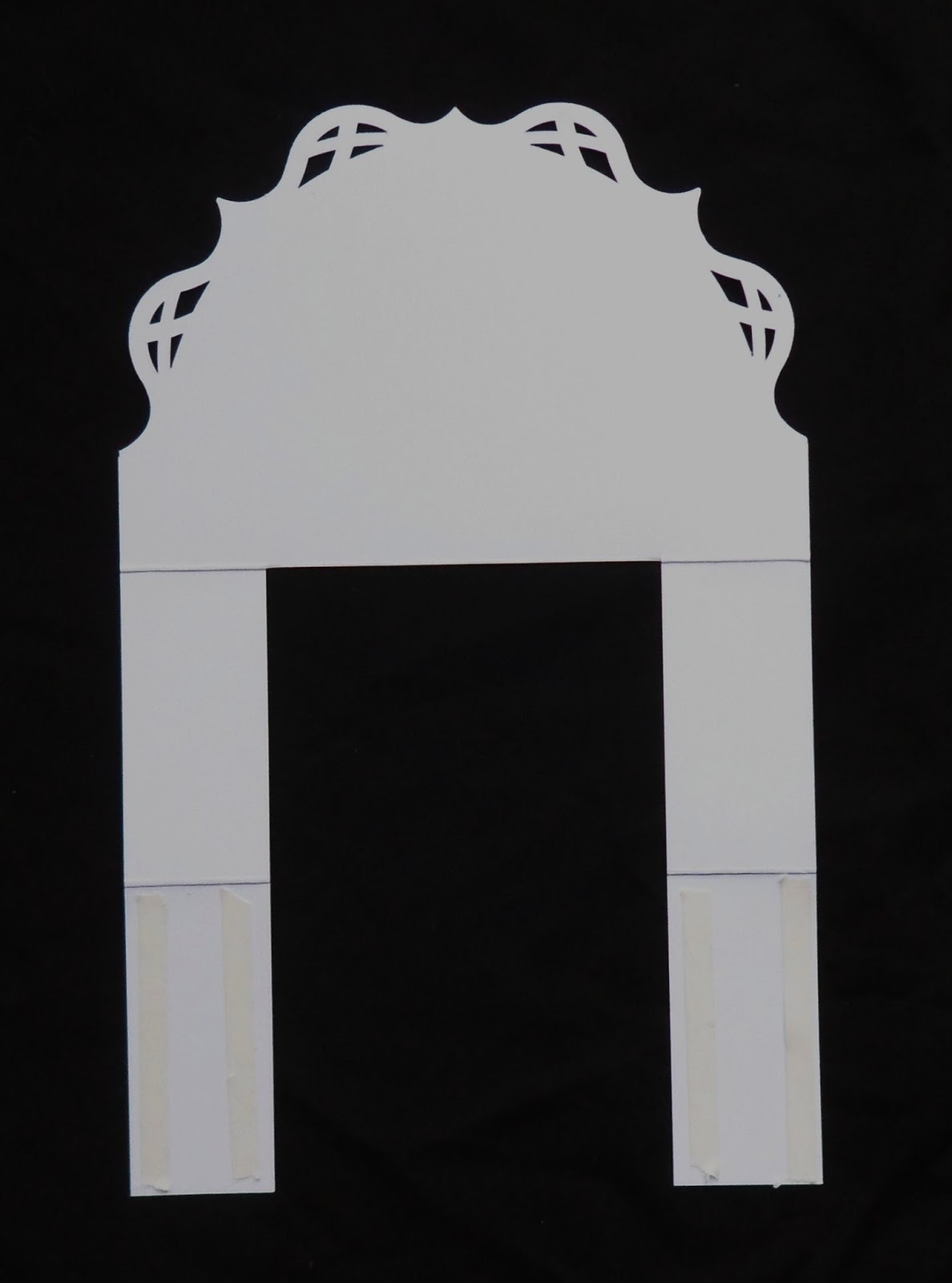 .K's crafty corner.: Easel Arch Card Tutorial