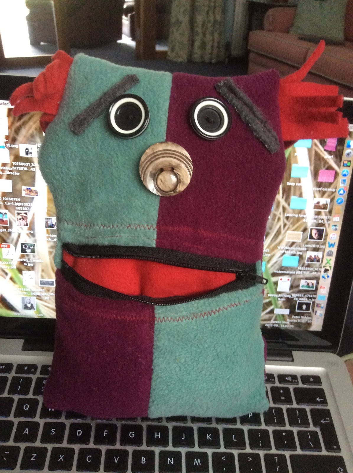 Yarning away: Worry Monsters