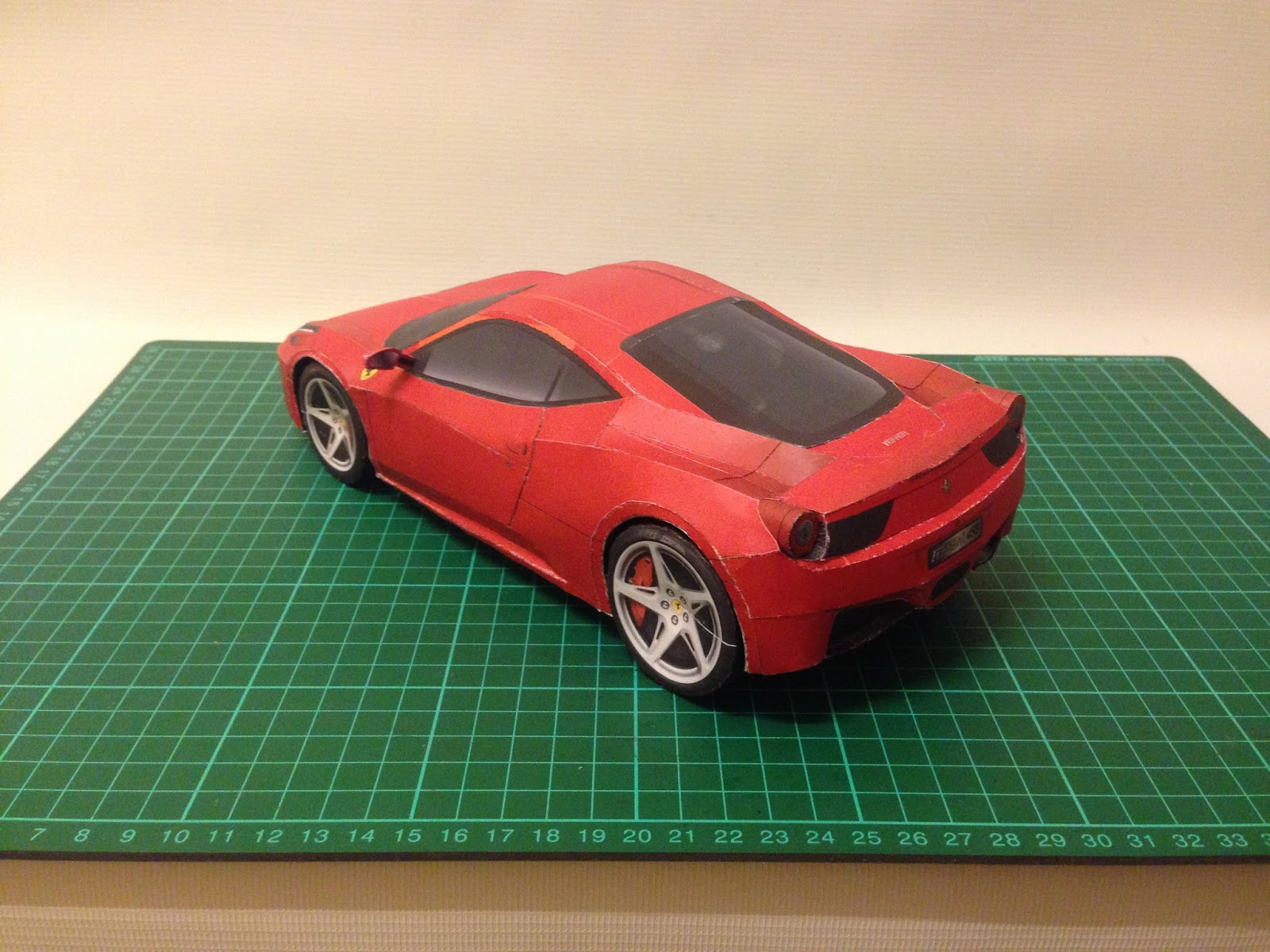 Yoshiny's Design: Ferrari 458 Italia PaperCraft