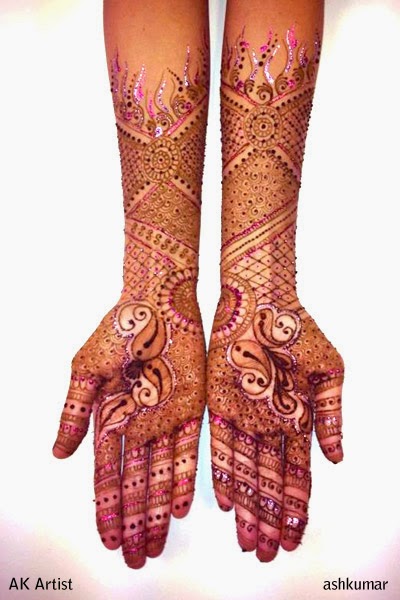 Ash Kumar Mehndi Designs Book for Eid 2014-2015 - Pakistani Suits ...