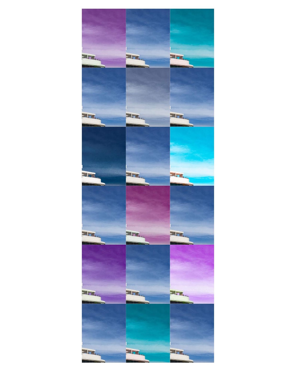 Project #3 - Final Color Grids and Photos