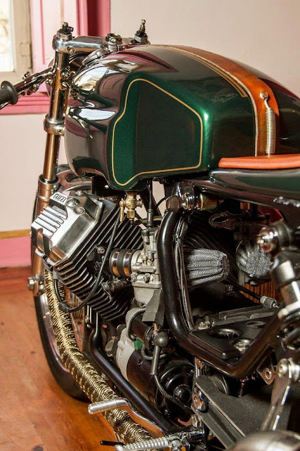 Racing Cafè: Moto Guzzi V65 Cafè Racer by Tricana