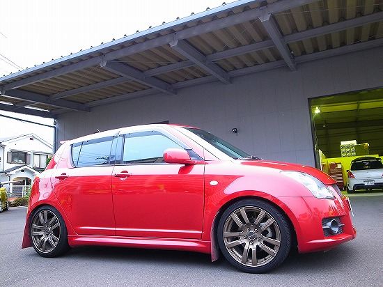 The story of Koh -Swift-: Lowered Red Swift Sport