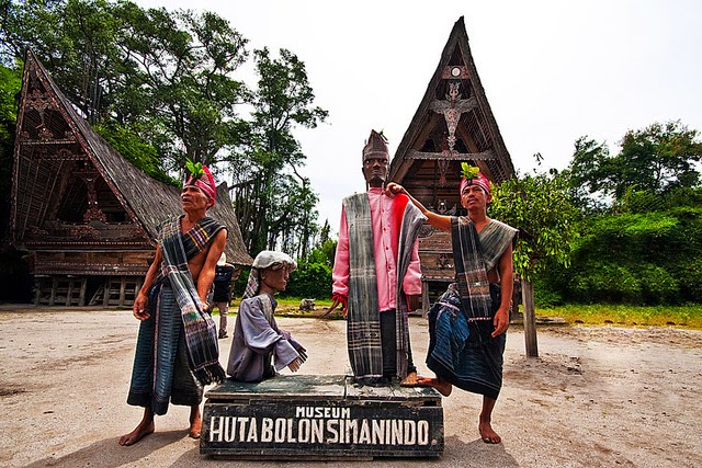 On the island of Samosir travel to Central Danau Toba | Tourist ...