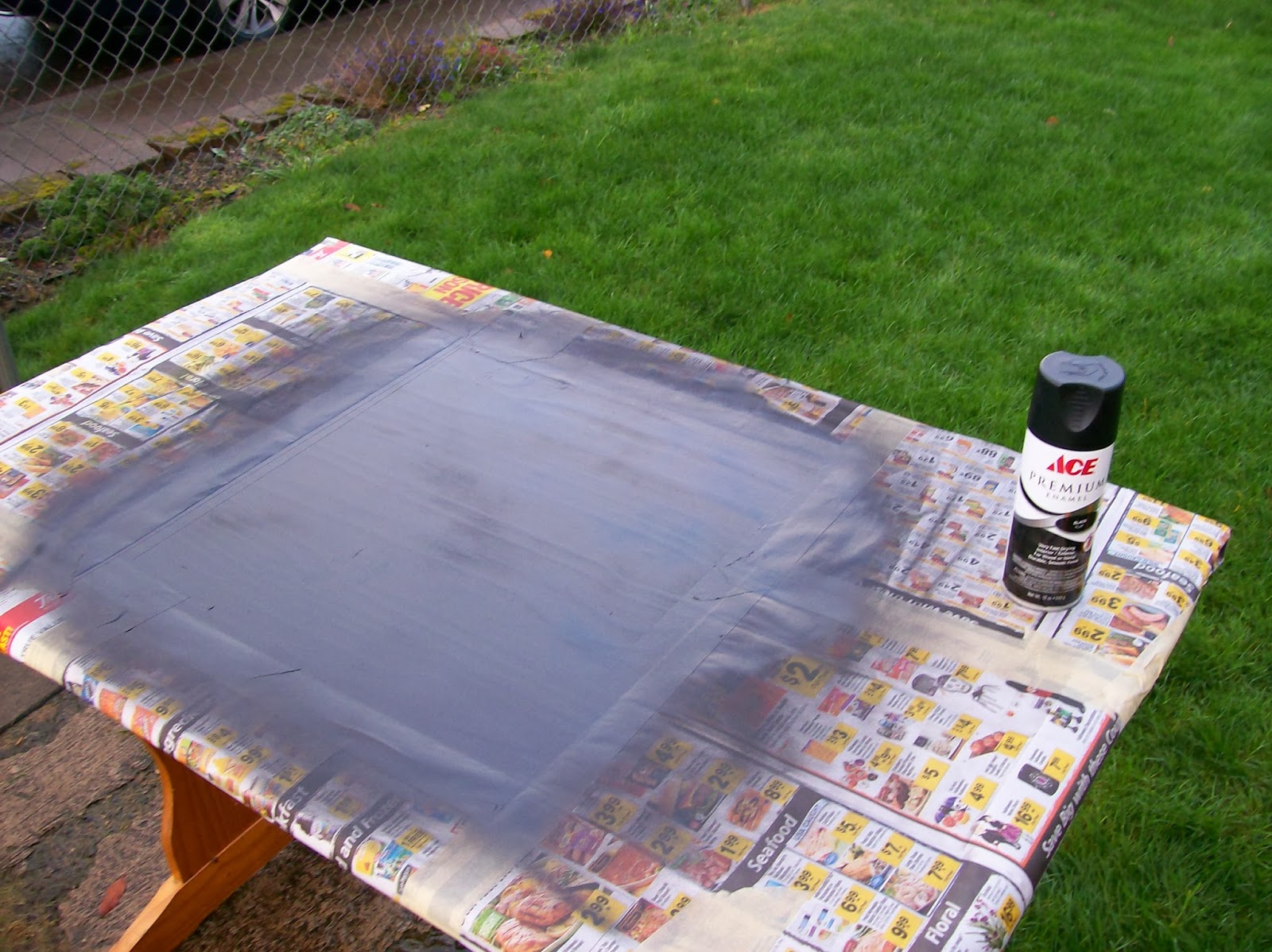 Odds & Ends: Checkerboard Game Table