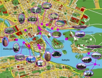 Raquel Ritz Viajes: Mapas de Estocolmo