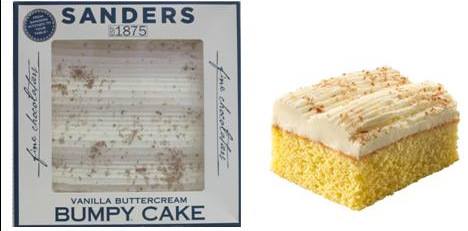 Detroit Memories Newsletter: Sanders Vanilla Buttercream Bumpy Cake