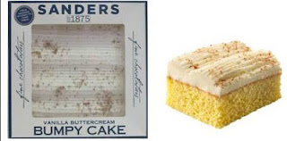 Detroit Memories Newsletter: Sanders Vanilla Buttercream Bumpy Cake
