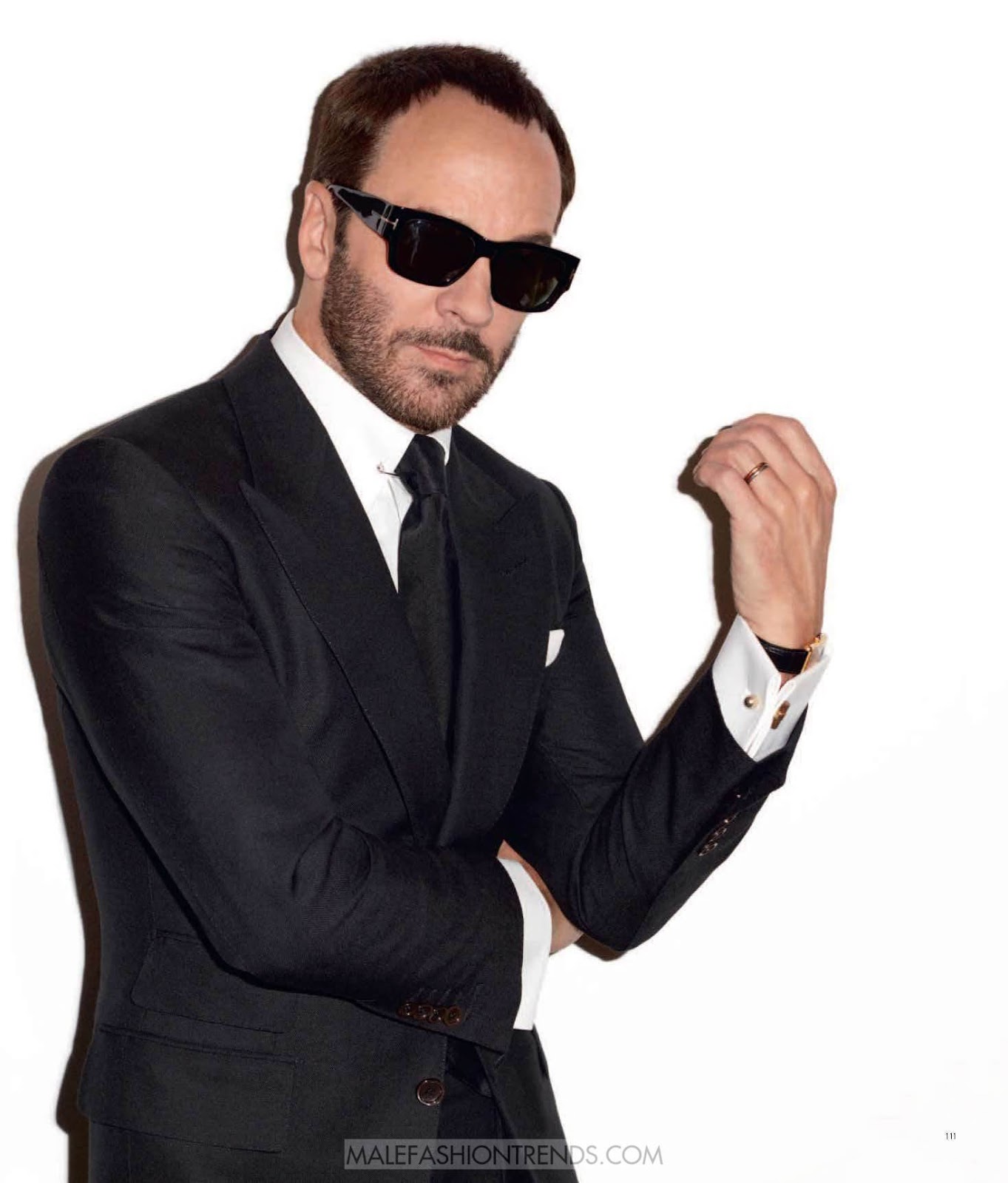 Tom Ford por Terry Richardson para The Wall Street Journal
